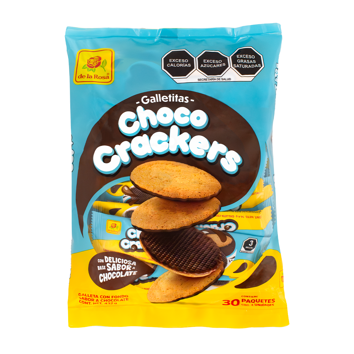 Galletitas Choco Crackers de la Rosa – 30 paquetes – Tienda de la Rosa®