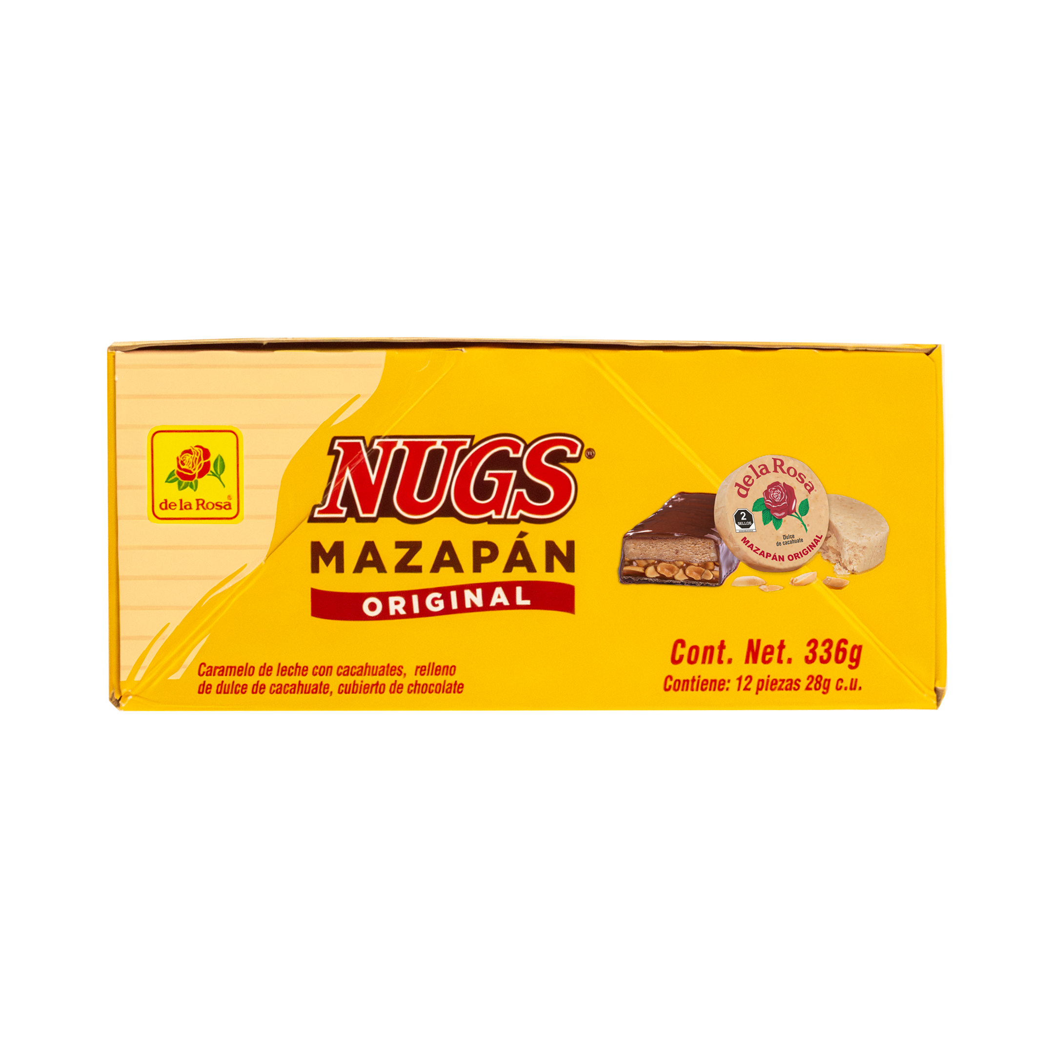 Nugs Crujiente 12 piezas 24 grs - Dulces de la Rosa – Tienda de la Rosa®