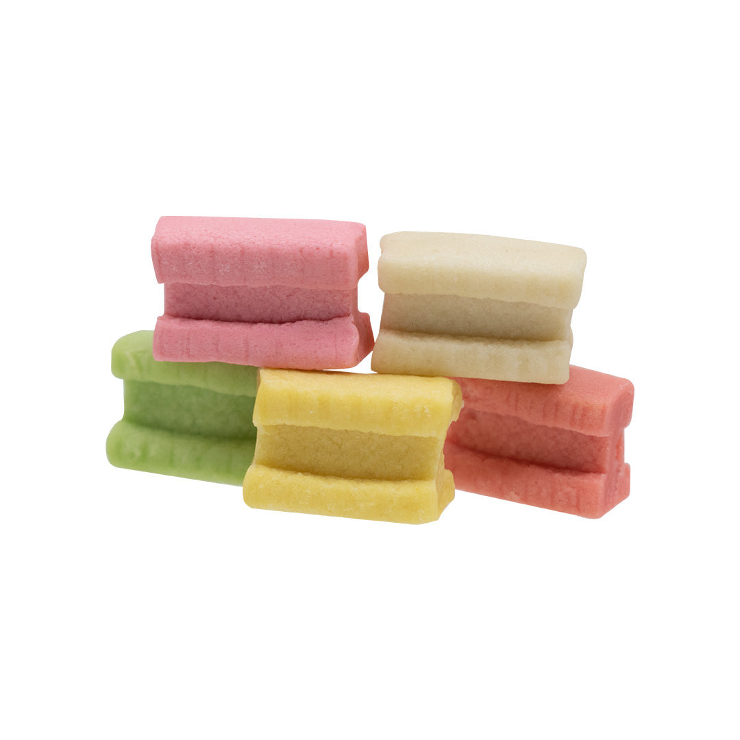 Chicle Cubo sabor a frutas 100 piezas - De la Rosa – Tienda de la Rosa®