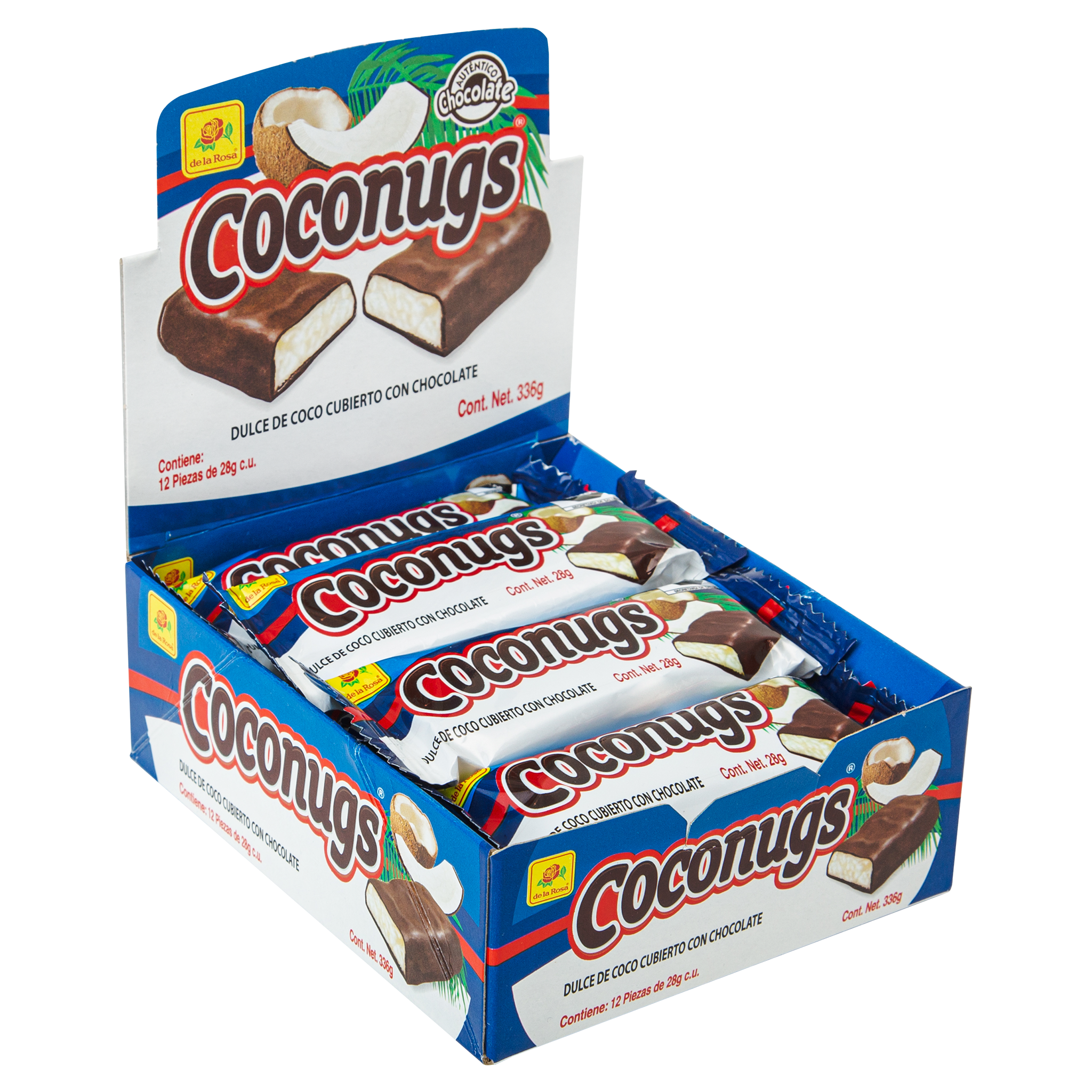 Chocolate CocoNugs 12 piezas – Tienda de la Rosa®