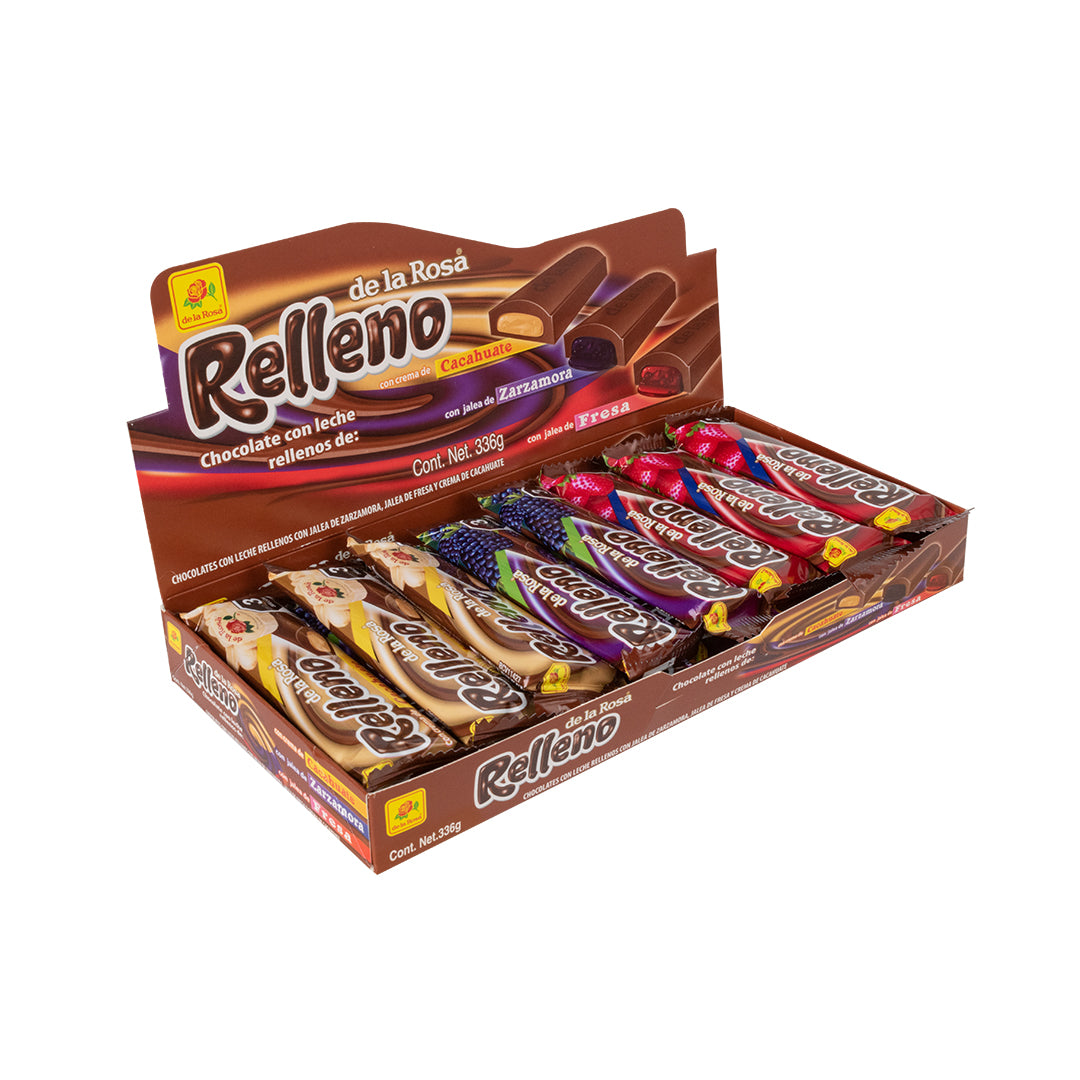 Chocolate con Relleno de 3 sabores – Tienda de la Rosa®