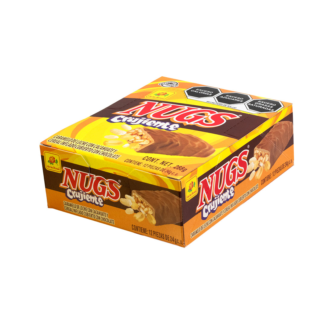 Nugs Crujiente 12 piezas 24 grs - Dulces de la Rosa – Tienda de la Rosa®